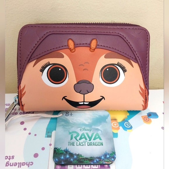 Loungefly | Bags | Disney Raya And The Last Dragon Zip Around Wallet ...